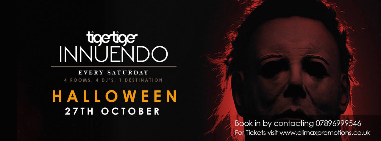 Tiger Tiger: Innuendo Halloween - FOR Cardiff