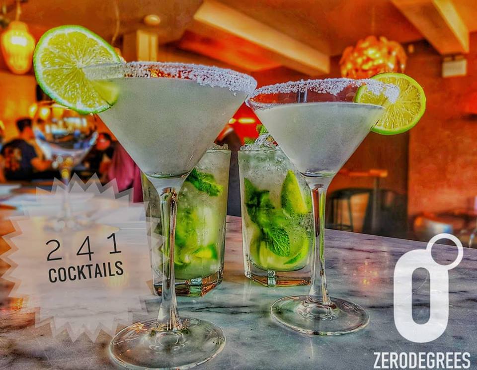 Zero Degrees 241 Cocktails