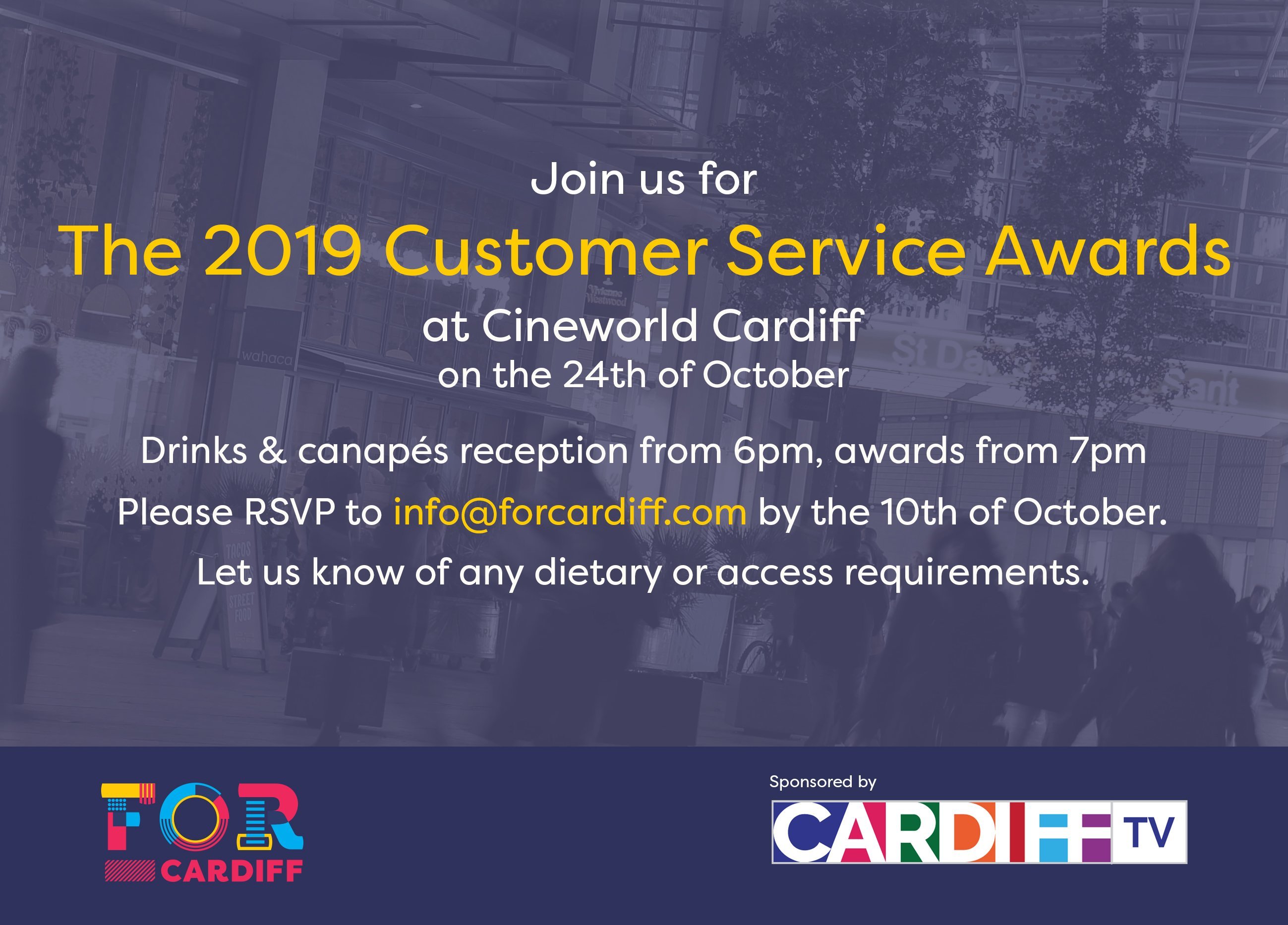 DIGITAL Customer Service Awards 2019 Invitation