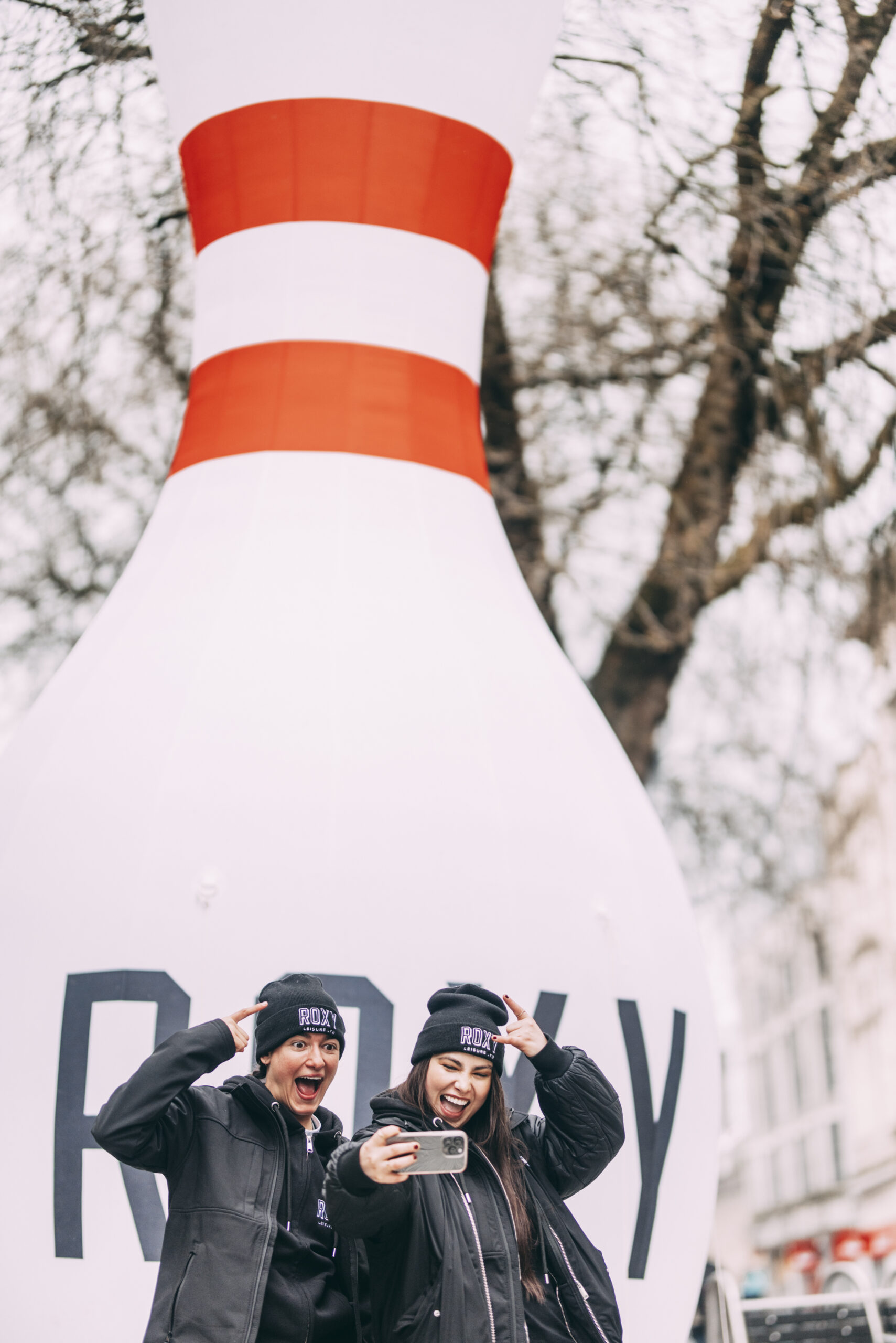 Roxy lanes showcase giant bowling pin ahead of their official launch on ...